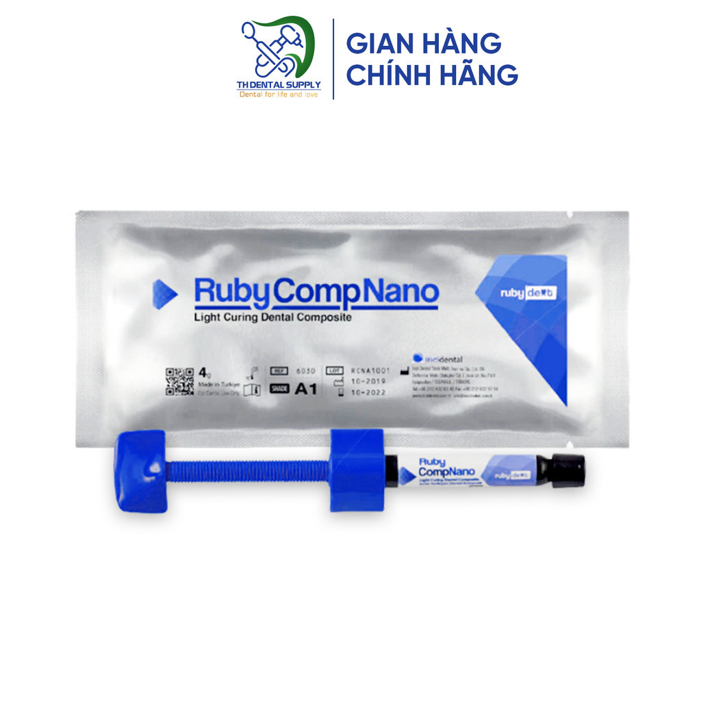 [Chính hãng] Composite đặc RubyComp Nano 4g/Syringe. | Shopee Việt Nam