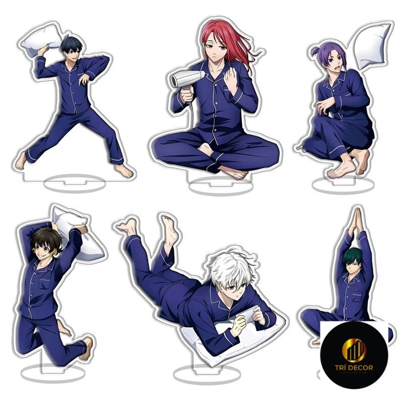 Mô hình Standee blue lock pajamas Pillow fight series Nagi Seishiro ...