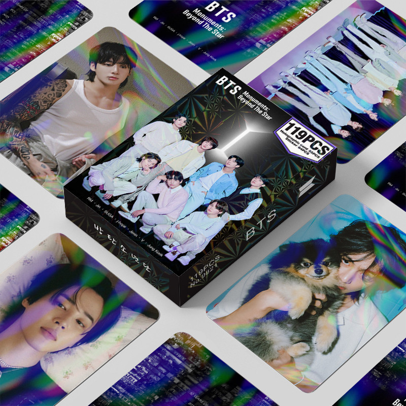 Kpop 119 Cái / hộp BTS Photocards Bangtan Boys KPOP Holographic LOMO ...