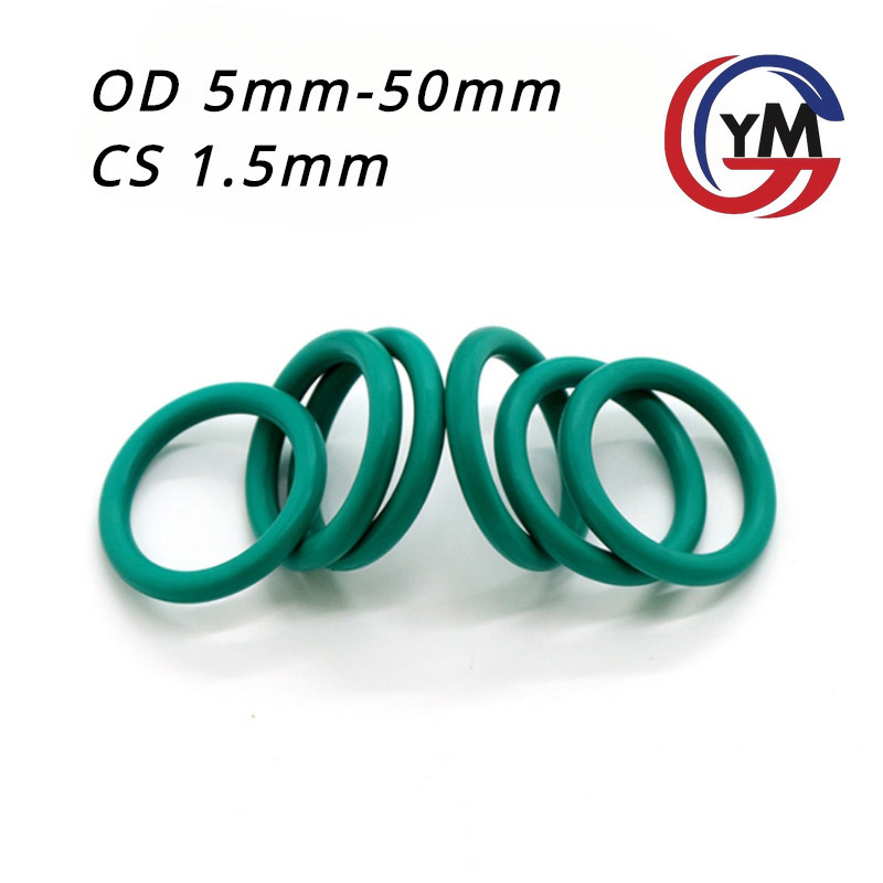 [Ymh1] Vòng đệm cao su oring/ gioăng FKM (OD5mm-50mm * CS1.5mm) | Shopee Việt Nam
