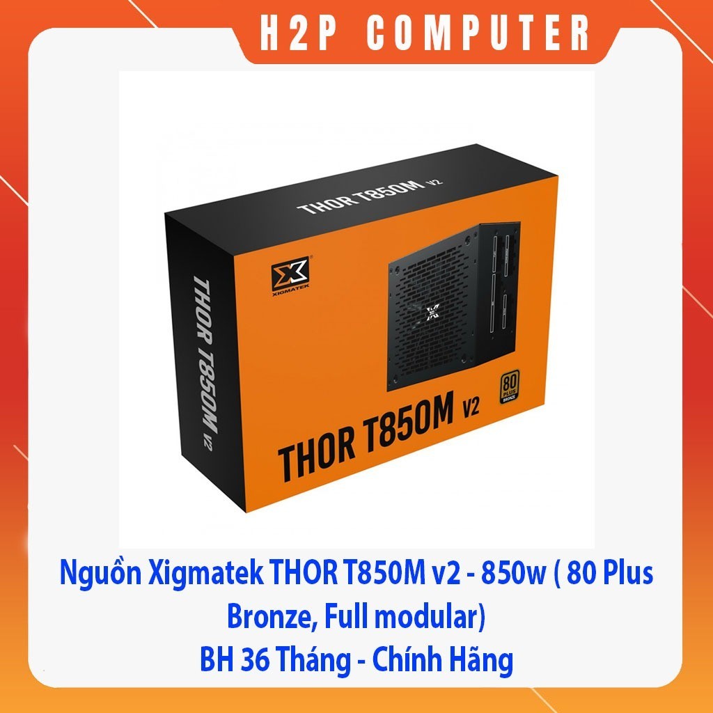 Nguồn Xigmatek THOR T850M v2 EN41754 - 850w ( 80 Plus Bronze, Full ...