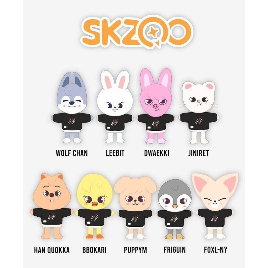 Stray Kids x SKZOO [THE VICTORY] SKZOO PLUSH 20cm paca3vn | Shopee Việt Nam