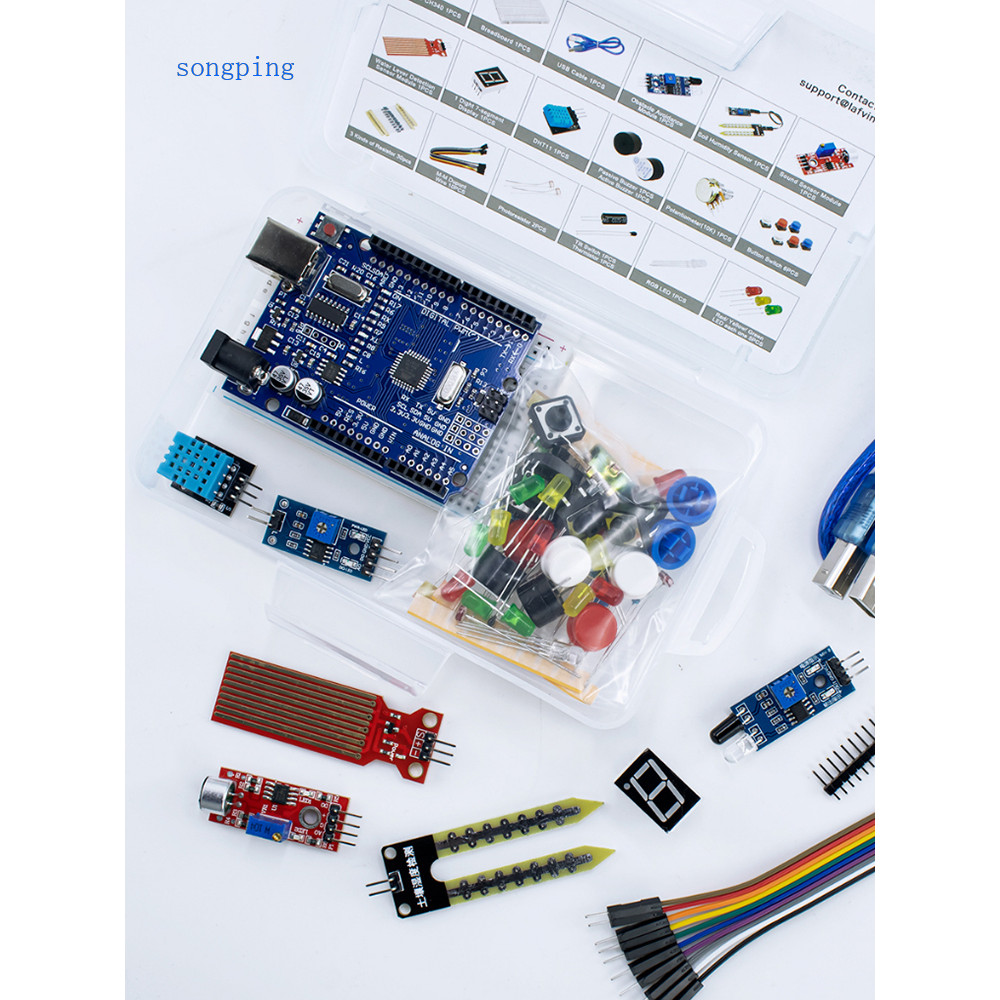 Thích hợp cho Arduino R3 Bộ linh kiện 400 lỗ Người mới bắt đầu Mô-đun ...