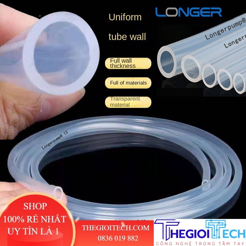 Hebei Baoding Lange Ống Bơm Nhu Động Ống Silicone Lưu Hóa Bạch Kim Ống ...