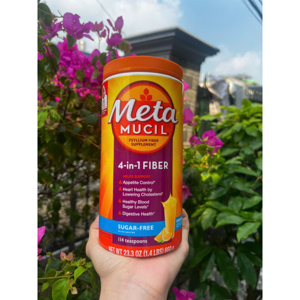 Bột cam Bổ sung chất xơ Meta Mucil Fiber Supplement, meta mucil fiber ...