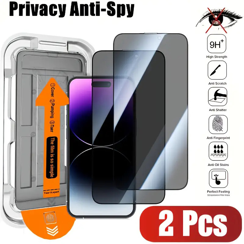 2 Chiếc Kính Cường Lực Chống Sâu Cho IQOO Z9 TURBO + IQOO Z9 Lite Z9X Z8 Z8X Z7 Z7X Z7i Z7S Z6 ...