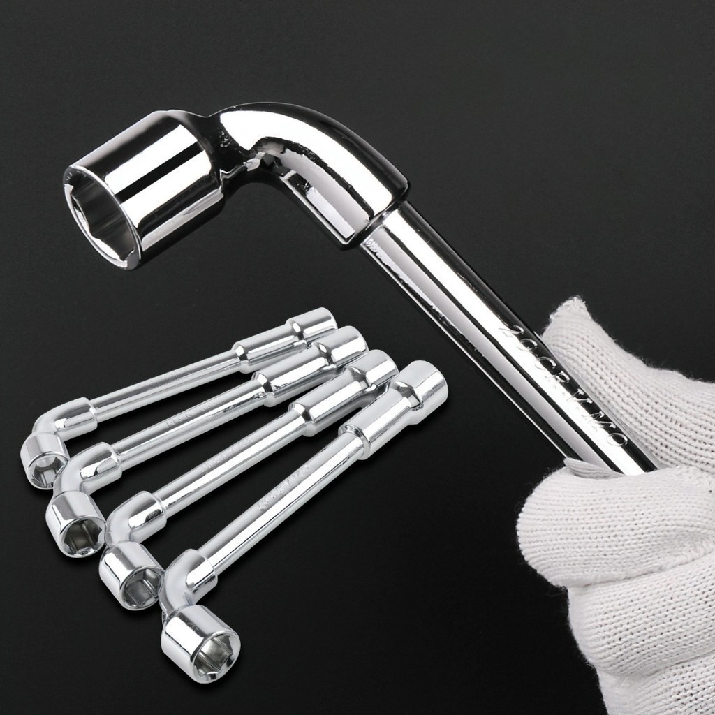 Cần điếu lỗ Nhật 6-15mm, khóa ống điếu 2 đầu cờ lê chữ L có lỗ đầu lục ...