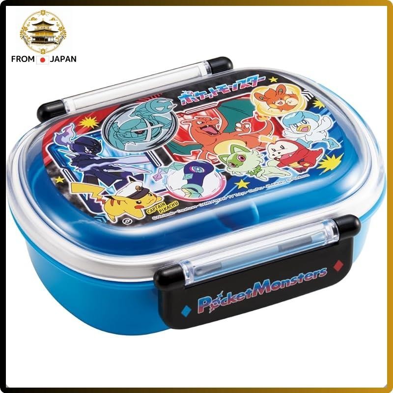 Skater Children's Lunch Box 1 Tier 360ml Dome-shaped with a fluffy look Pokemon 24 Pokemon ...