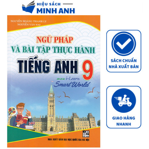 Sách - Ngữ pháp và bài tập thực hành Tiếng Anh 9 (I-Learn Smart World) | Shopee Việt Nam