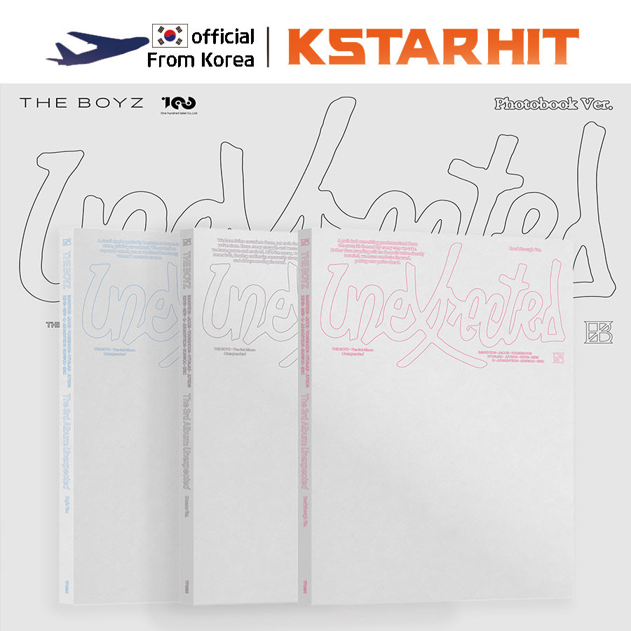 (+POB/ Photobook.) THE BOYZ - Unexpected (3rd full album) | Shopee Việt Nam