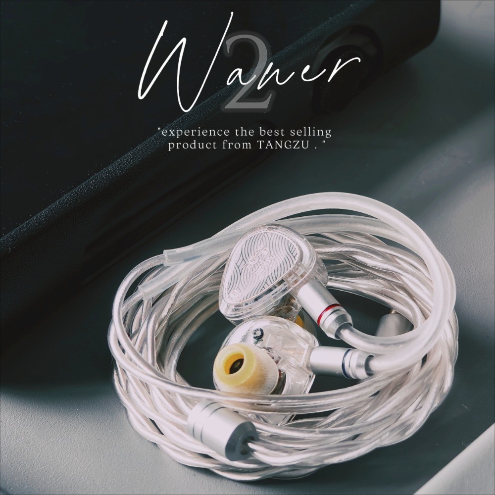 Mới Tangzu Waner 2 10mm Dynamic Driver In-ear Tai nghe IEM MIC Kim loại ...