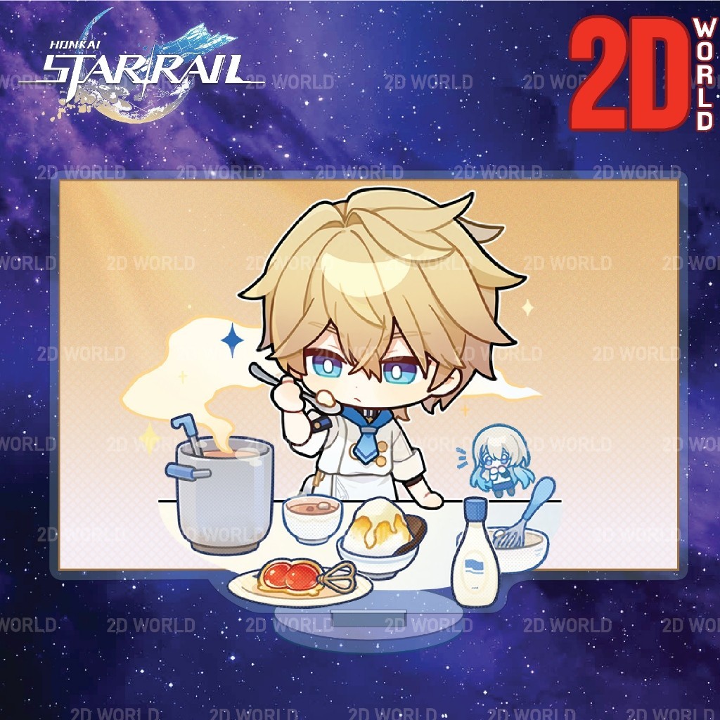 Standee Honkai Star Rail, mô hình Seele, Bronya, JingYuan, Kafka ...