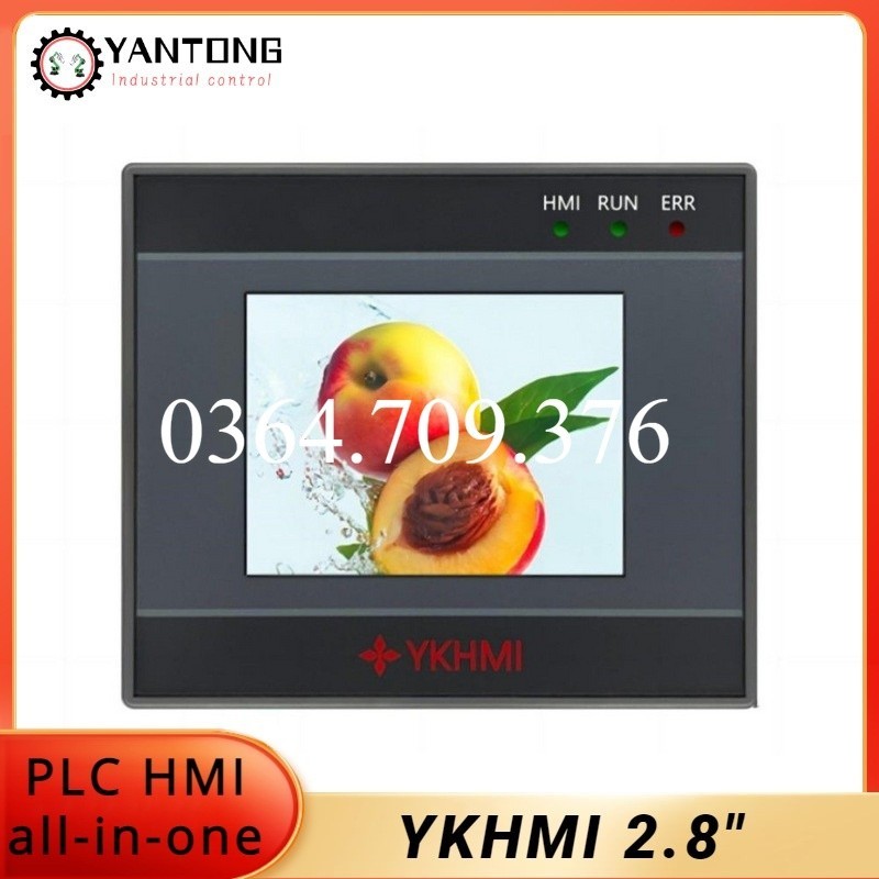 Ykhmi 2.8 "PLC HMI tất cả-trong-một tích hợp logic lập trình điều khiển ...