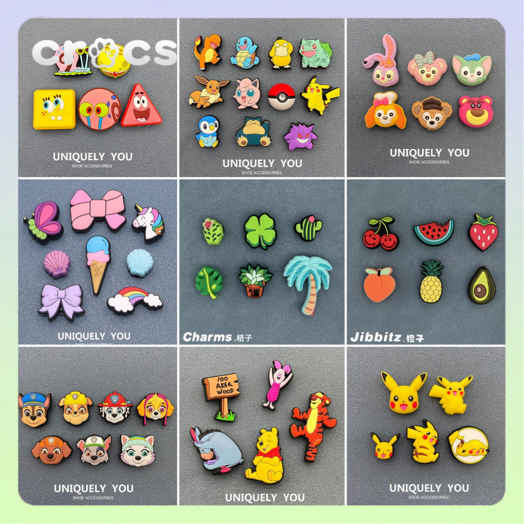 charm crocs Multiple sets sticker dép crocs jibbitz crocs charm dép ...
