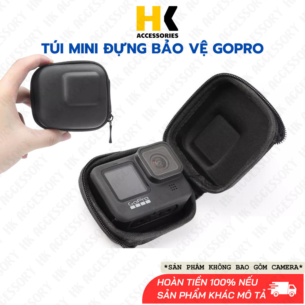 Túi đựng mini bảo vệ dành cho GoPro, Osmo Action 4 3, Insta360 Ace pro ...
