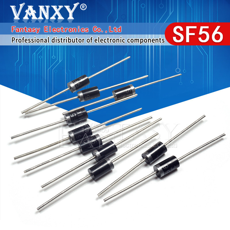 20 CHIẾC SF56 Chỉnh Lưu Diode 5A 400V DO-27 Linh Kiện Điện Tử | Shopee ...