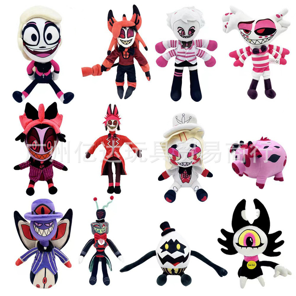 Hell Inn Hazbin Khách sạn Hazbin Khách sạn Hoạt hình Chú hề Đồ chơi ...
