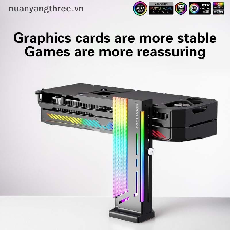 Nuanyangthree.vn ARGB Card đồ họa GPU Hỗ trợ 5V 3Pin GPU nhôm có thể địa chỉ Thẻ Video Sag Giá ...