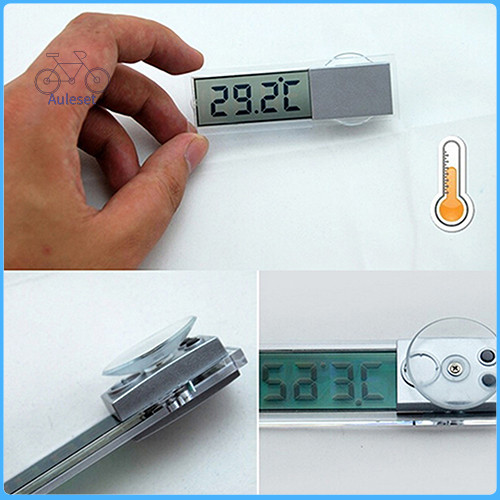 Máy đo nhiệt độ kỹ thuật số LCD Auleset Cốc hút ngoài trời trong nhà ...