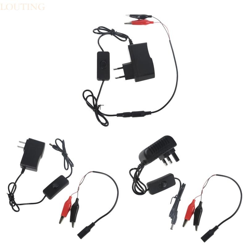 Louting AC sang DC 5 5x2 5mm 1 5V 1A Bộ chuyển đổi nguồn có công tắc ...