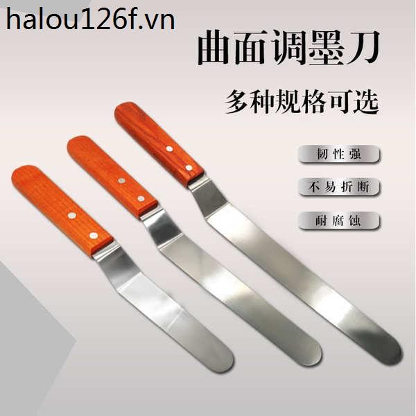 Cong Thép Không Gỉ Mực Điều Chỉnh Dao Cong Dầu Thu Thìa Dầu Cạp Khuấy ...