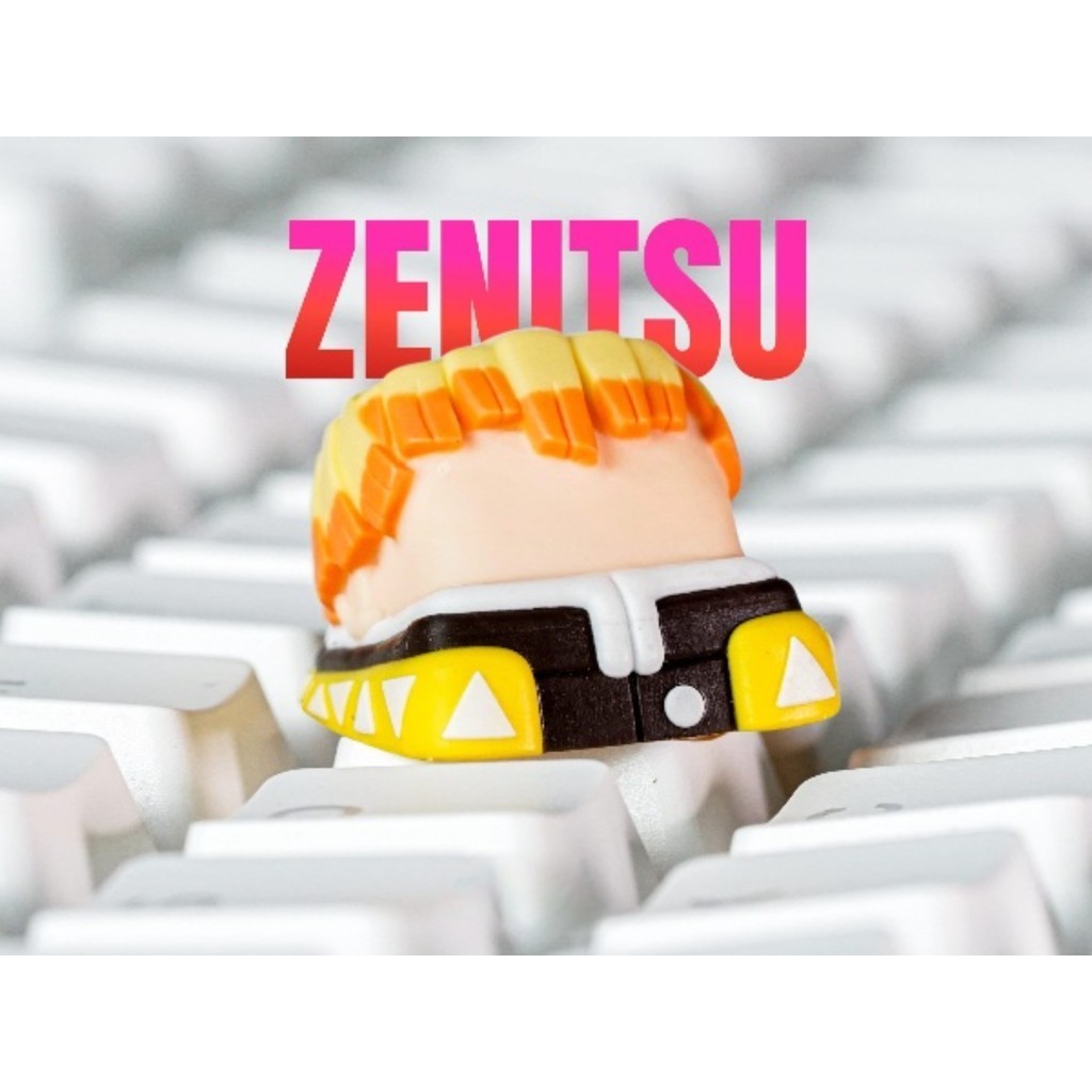 Keycap bàn phím cơ Zenitsu, Nút bàn phím anime, Keycap cho bàn phím cơ ...