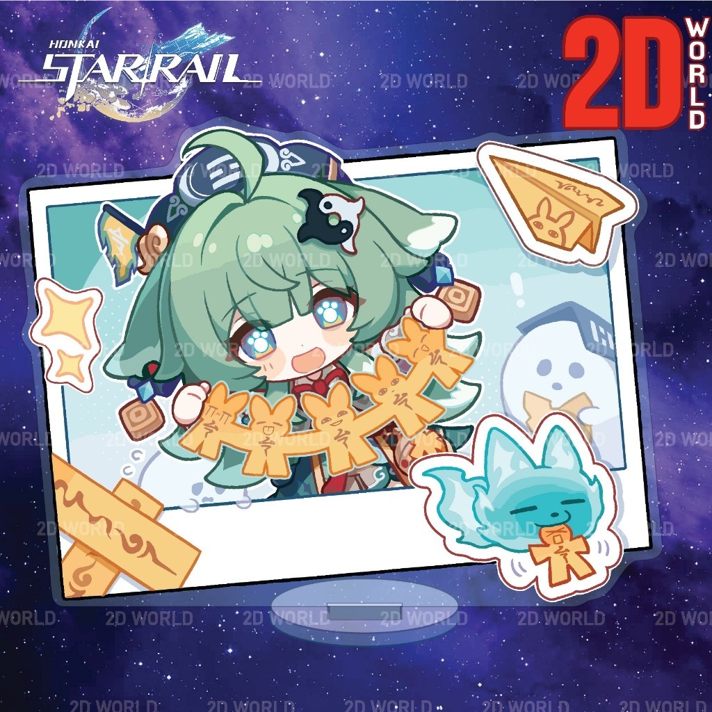 Standee Honkai Star Rail, mô hình Seele, Bronya, JingYuan, Kafka ...