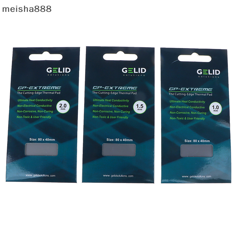 Meisha888 GELID GP-Ultimate 15W / MK Tấm giữ nhiệt CPU / GPU Đồ họa Silicone Mỡ Pad Nhiệt Đẹp ...