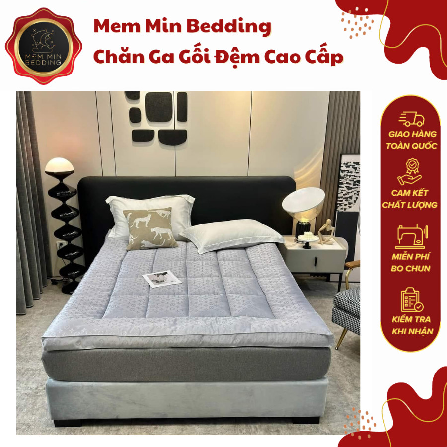 Đệm Topper Logan&Mason Cao Cấp Hiện Đại, Mềm Mịn Và Thấm Mồ Hôi Cực Tốt ...