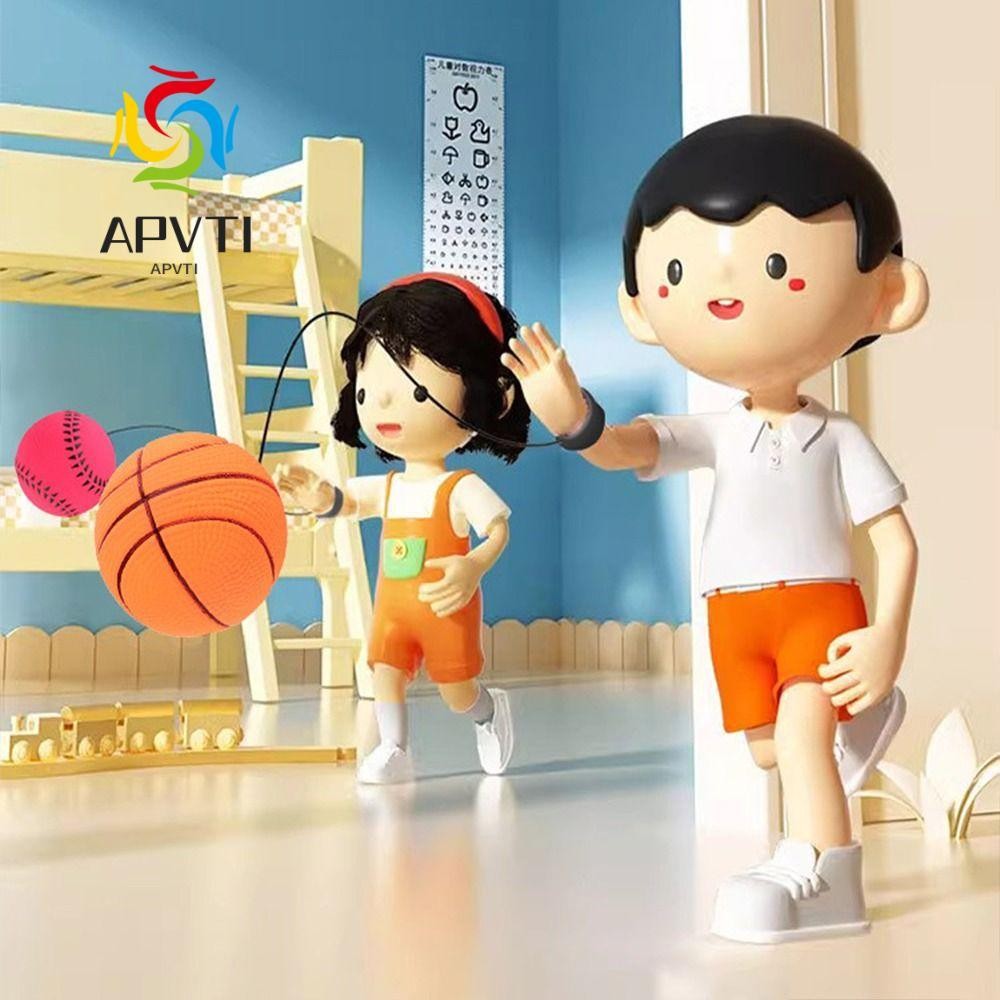 Bóng hồi phục tay ECHOSKY, Trò chơi bóng cầm tay Boring Elastic Bouncing Return Ball, Tập thể ...