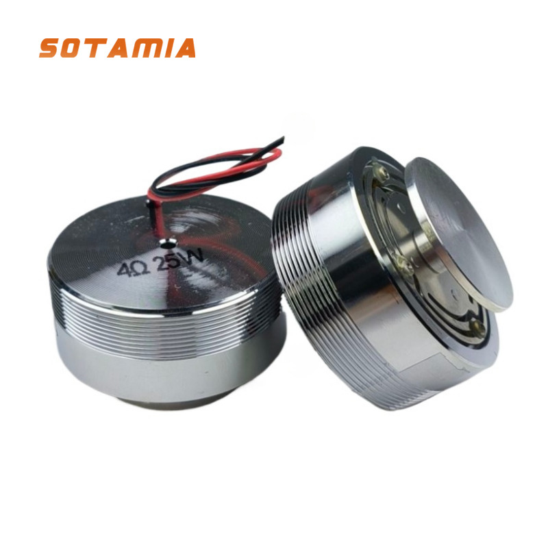 Loa rung âm thanh SOTAMIA 2 Inch 50mm 4 Ohm 25W Loa rung âm thanh toàn dải Altavoz Loa còi cộng ...