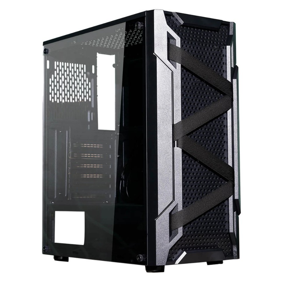 Vỏ Case PC Infinity Shield – ATX Gaming Chassis kính cường lực mới ...