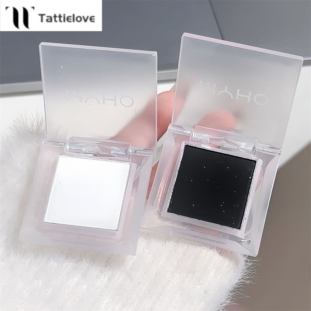 Bảng phấn mắt Myho Monochrome - Phấn phủ tằm - Highlighter trắng - Khay ...