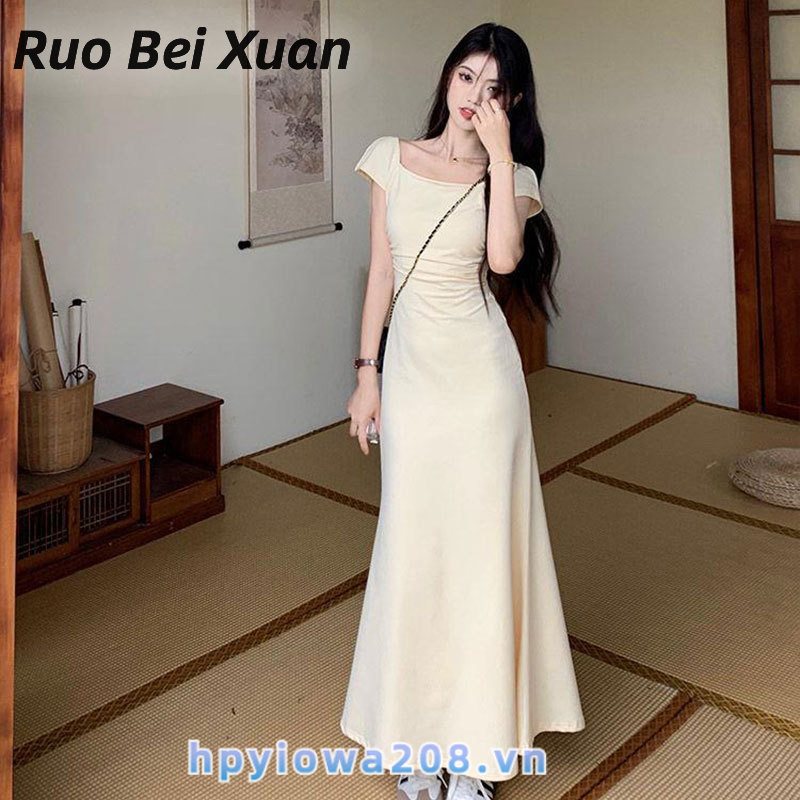 Ruo Bei Xuân Nữ giản dị giản dị phong cách Hàn Quốc nhẹ nhàng ôm hông ...