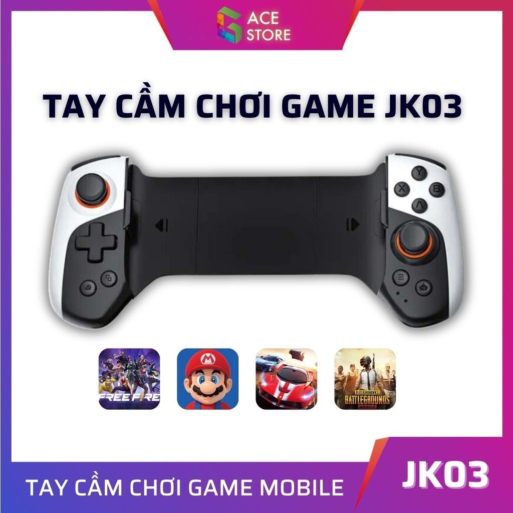 Tay cầm JK03 | Tay cầm chơi game 2 bên hỗ trợ đa nền tảng, kết nối ...