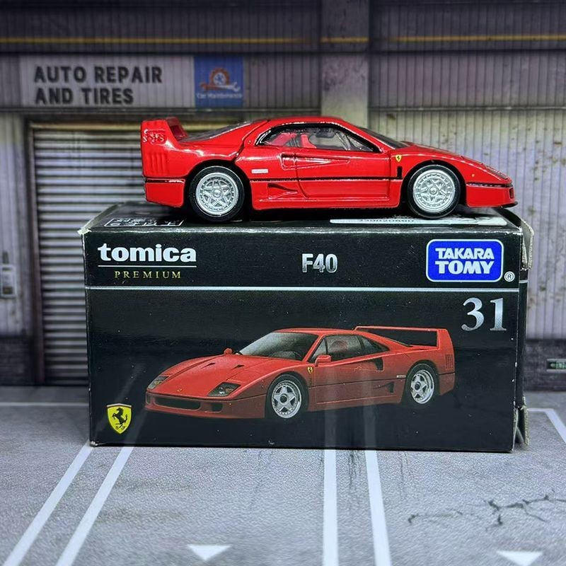 Phiên bản Nhật Bản TOMY Tomium Black Box TP31 F40 Ferrari Mẫu mô phỏng ...