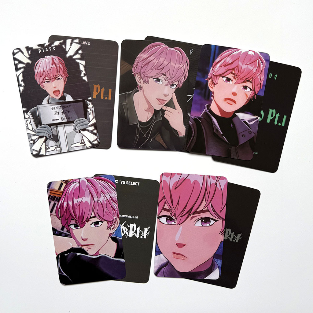 5 Chiếc PLAVE Caligo Pt.1 2025 Lời Chào Mùa Photocards Asterum 134-1 ...