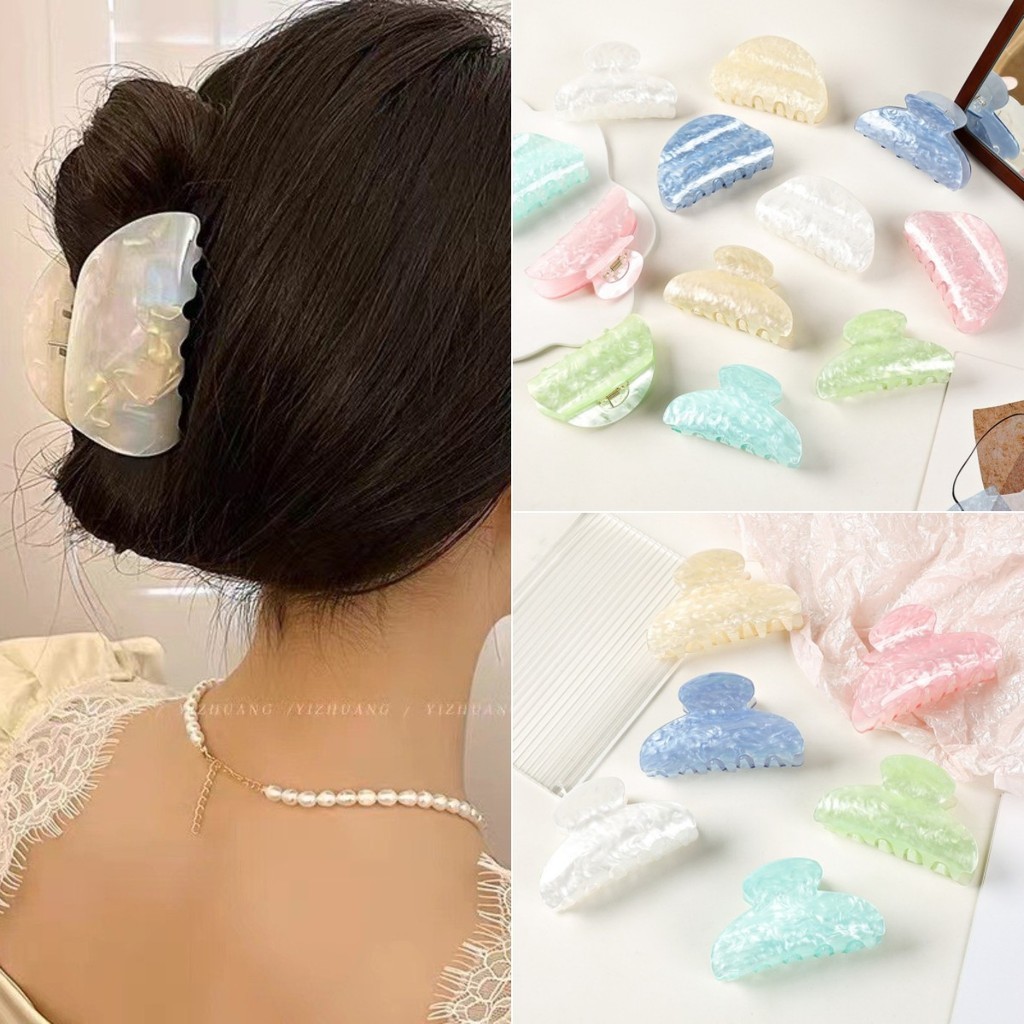 Jojo COCO Phong Cách Hàn Quốc Thạch Streamer Acrylic Kẹp Tóc Nữ Tính ...