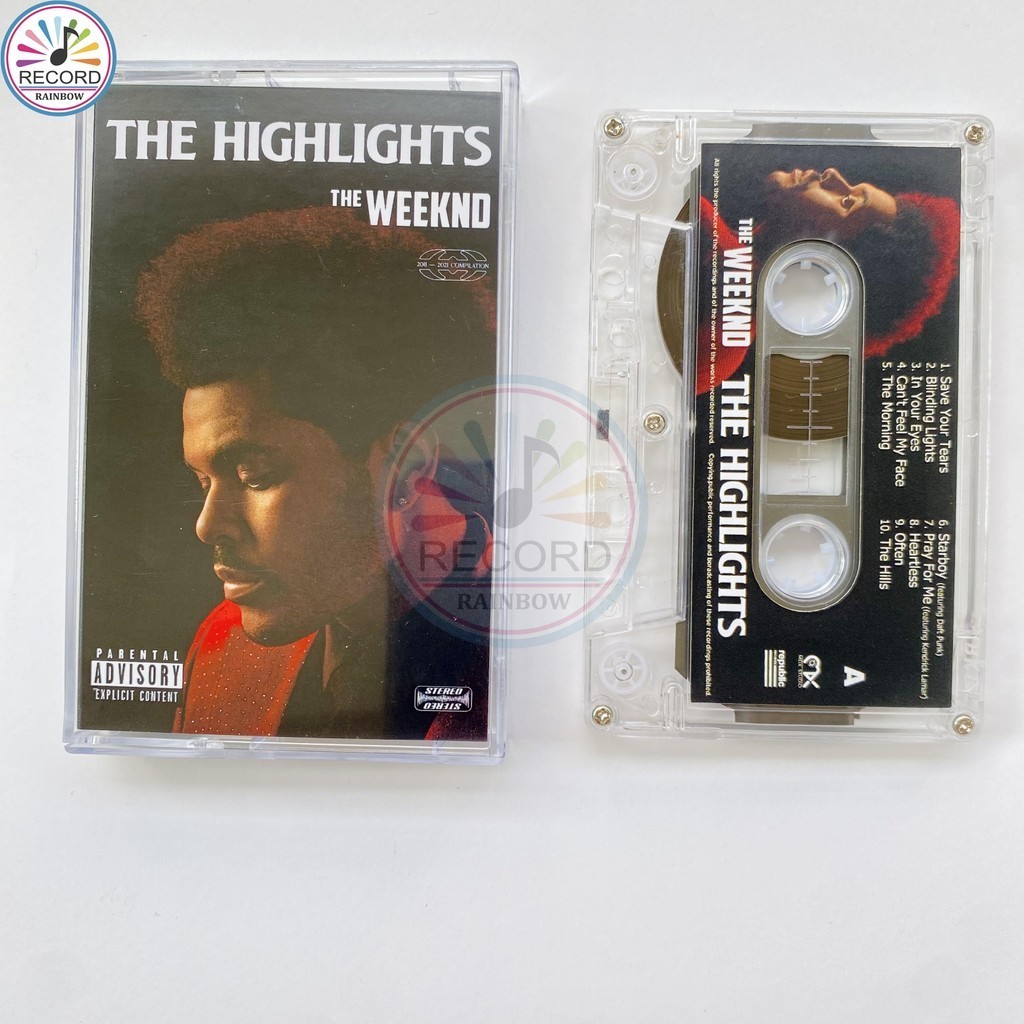 Bản gốc The Weeknd The Highlights Cassette Tape Sealed XLT | Shopee ...