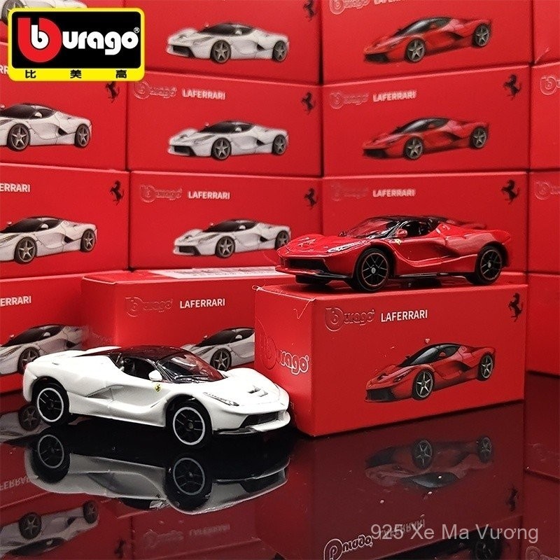 Bburago 1:64 Ferrari Rafa xe thể thao mô phỏng mô hình xe hợp kim Bộ ...