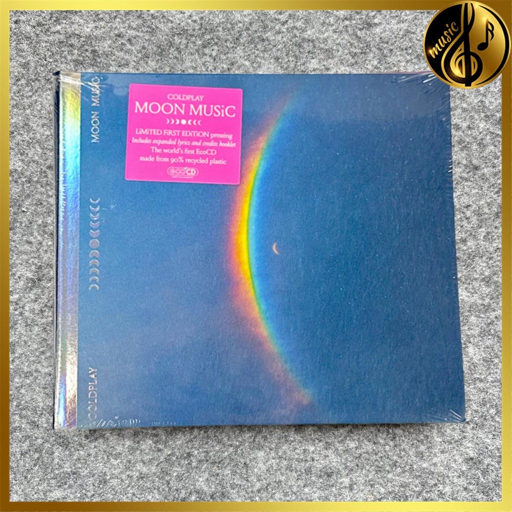 Original Coldplay Moon Music Album [Sealed] Brand New - VN | Shopee ...