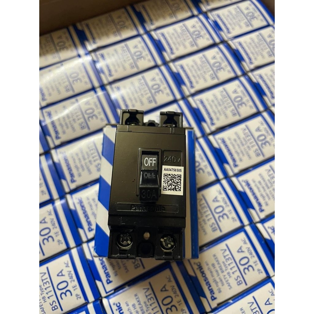 (Chính hãng) Bộ cầu dao an toàn, Át khối atomat panasonic 10A 15A 20A ...