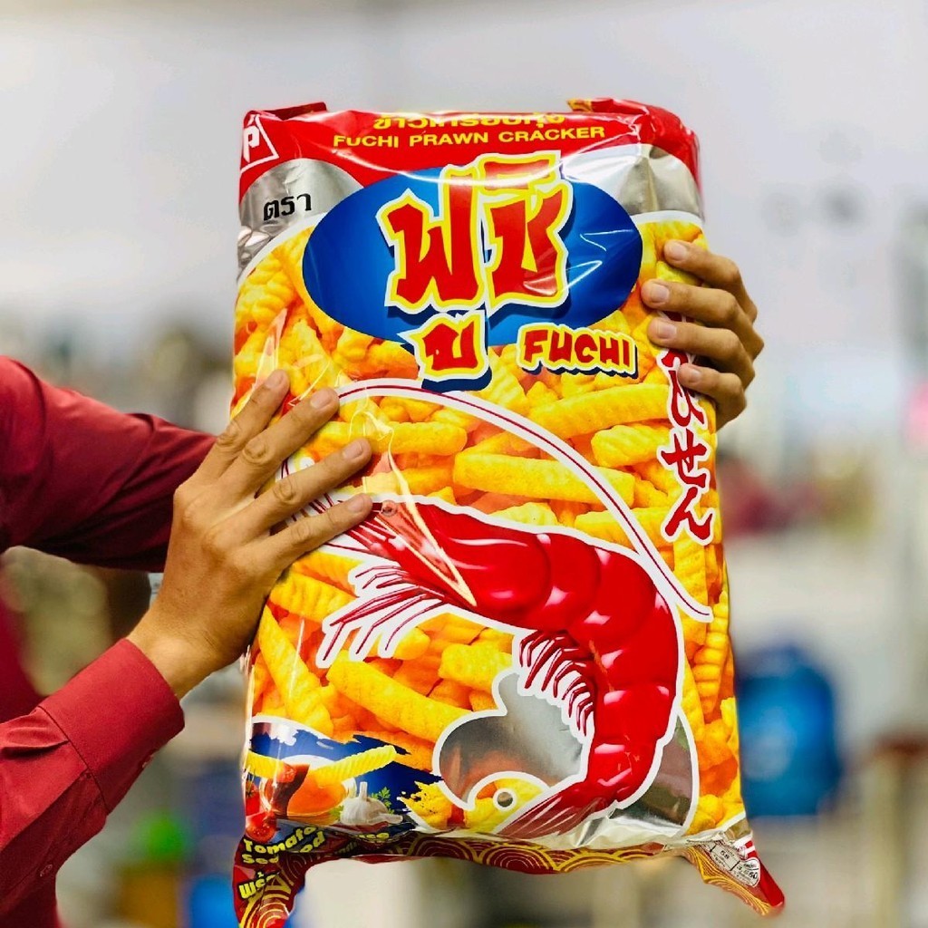 BÁNH SNACK FUCHI BIG PACK PRAWN 456G | Shopee Việt Nam