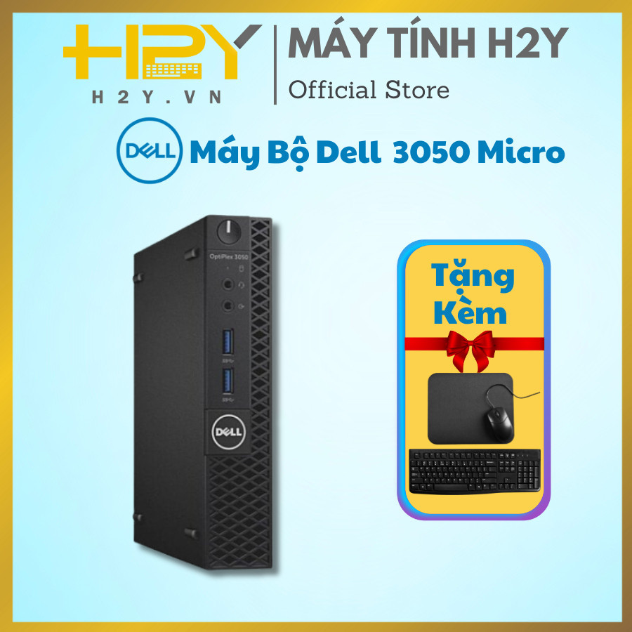 Mini PC Dell 3050 Micro Core I7 I5 I3 Gen 6, Ram 8GB , SSD 256GB (Bảo ...
