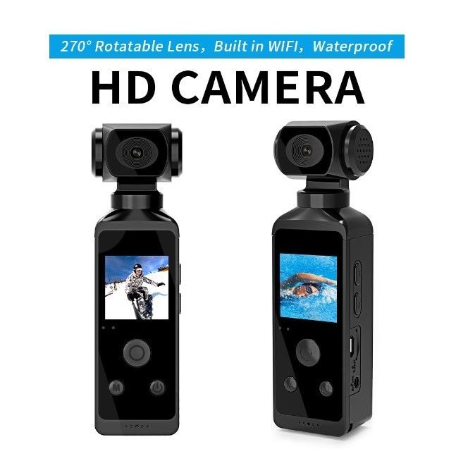 CHÍNH HÃNG | Camera Hành Trình HD Màn Hình LCD 1.3 "HD 270° Camera Thể ...
