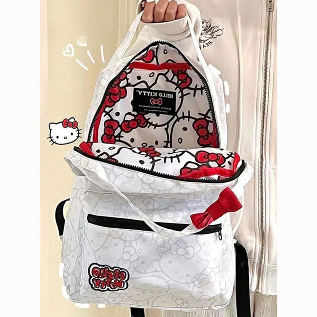 Ba lô Hello Kitty Ba lô học sinh thời trang đơn giản dung lượng lớn (có ...