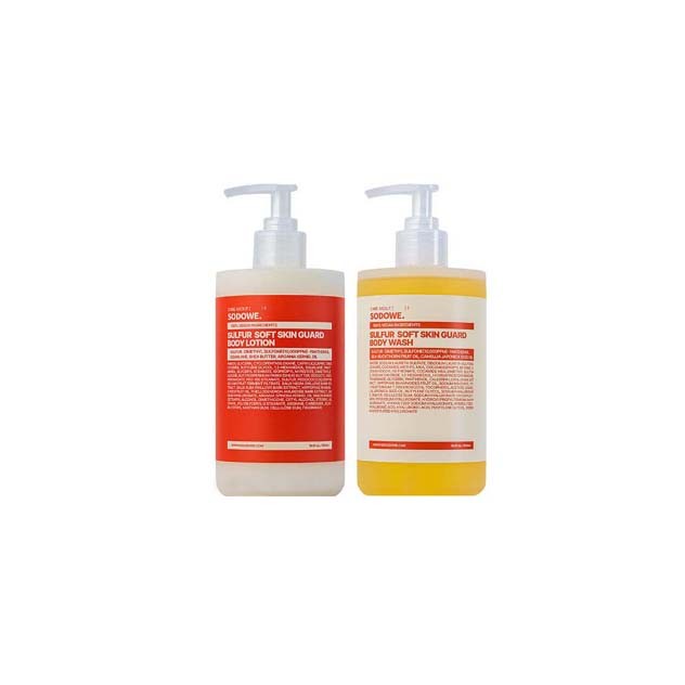 SODOWE Sulfur Soft Skin Guard Body Lotion / Body Wash 500ml | Shopee ...