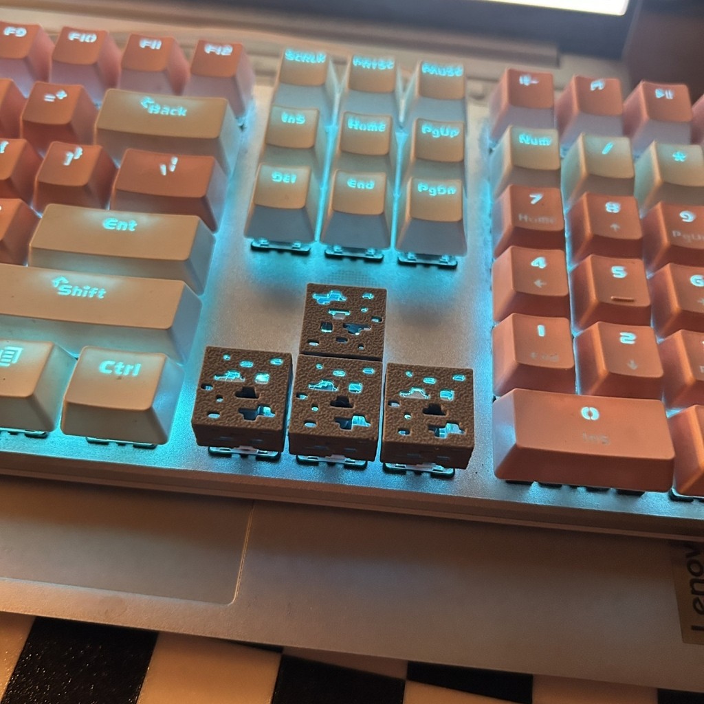 [Chất liệu cao cấp] Keycaps in 3D, trò chơi Minecraft Ore, key tùy ...