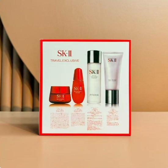 Sk2 skii skii full-size chăm sóc da bộ dụng cụ sửa chữa bốn mảnh kem 80g tinh chất 50ml nước ma ...