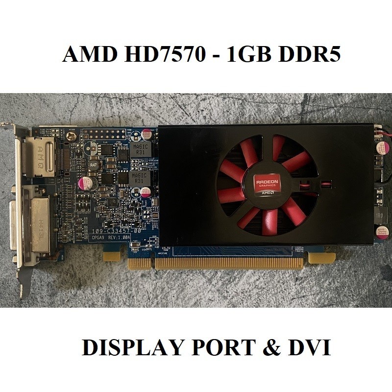 Card màn hình AMD Radeon 1GB - 2GB - 4GB, Hàng zin tháo máy BH 6 tháng ...